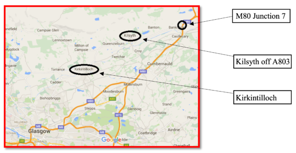 Location Information - Kilsyth - West Scotland Dry Stone Walling ...